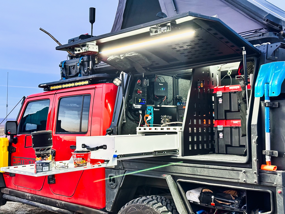 Slide Out Toolbox – Overland Addict