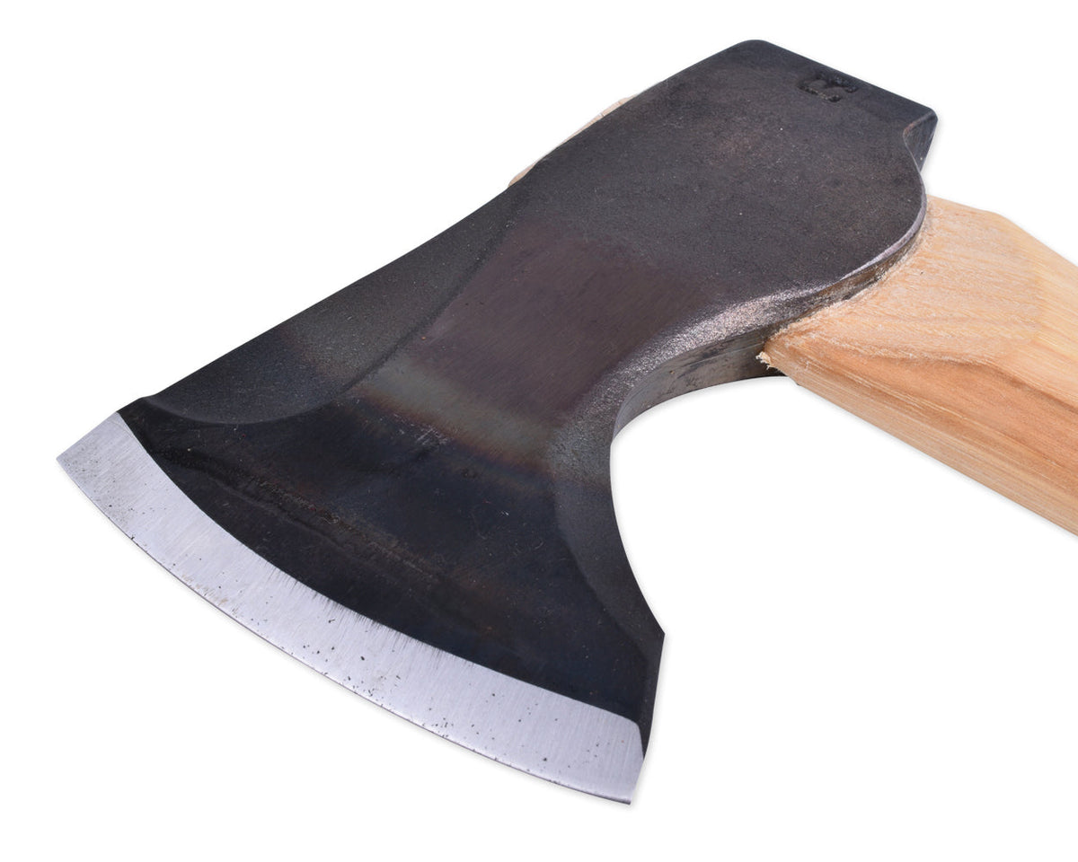 2lb Wood-Craft Pack Axe, 24″ Curved Handle with Leather Mask – Overland ...