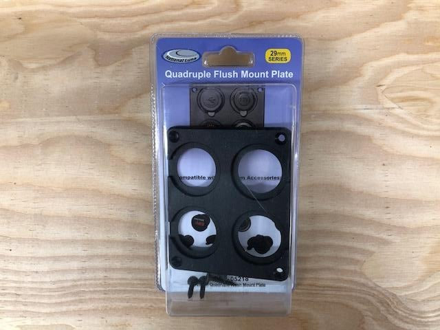 29mm Quadruple Flush Mount Plate – Overland Addict