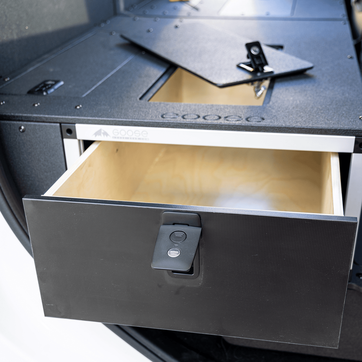 Ford Ranger 2019-2023 4th Gen. Super Crew - Second Row Single Drawer M ...