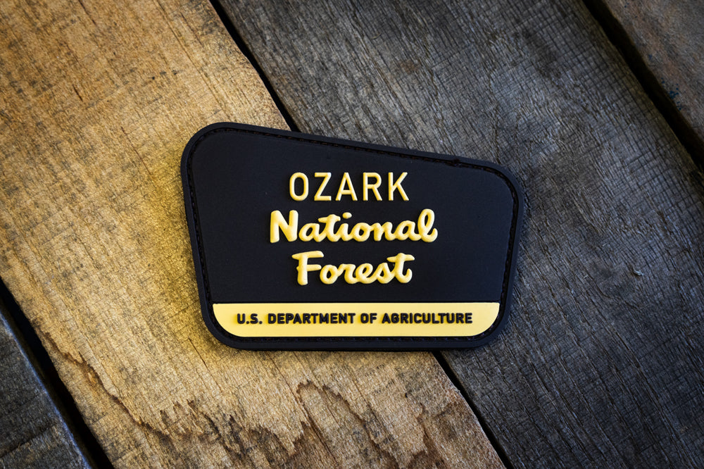 Ozark National Forest Rubber Morale Patch – Overland Addict