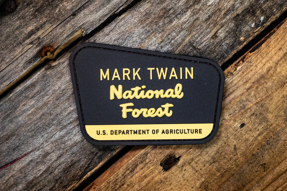 Mark Twain National Forest Rubber Morale Patch – Overland Addict