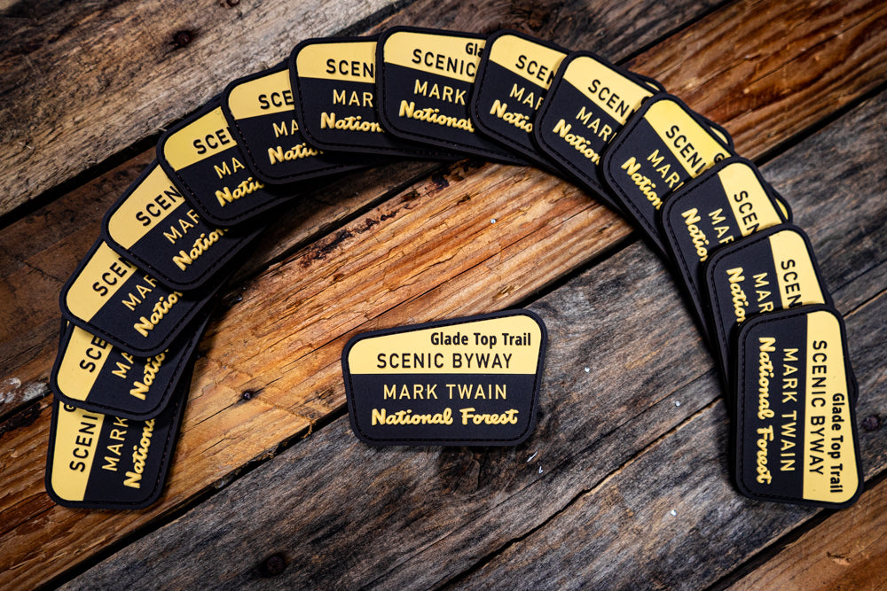 Glade Top Trail Scenic Byway Rubber Morale Patch – Overland Addict