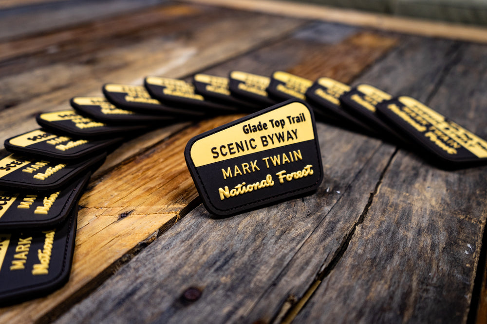 Glade Top Trail Scenic Byway Rubber Morale Patch – Overland Addict