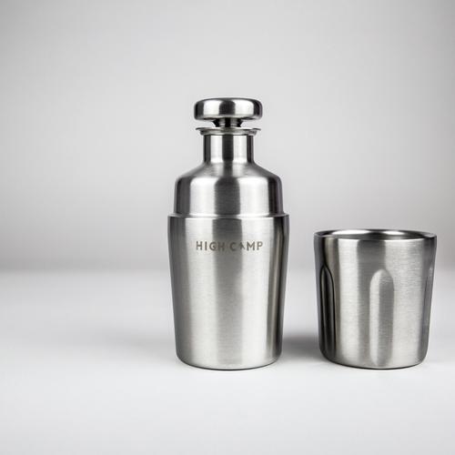 High Camp Firelight 375ml Flask | Backpacking Alcohol Flask – Overland ...