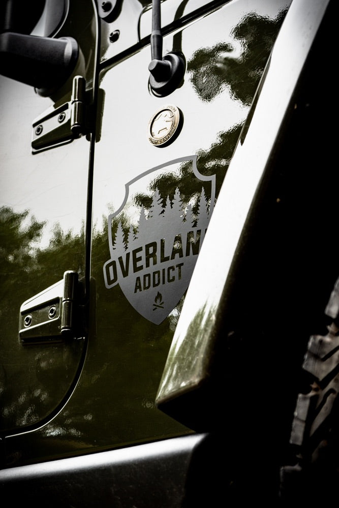 Overland Addict Vinyl Transfer Decal